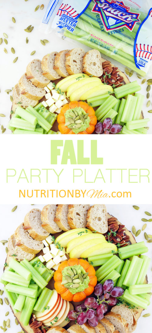 Fall Party Platter | Nutrition By Mia