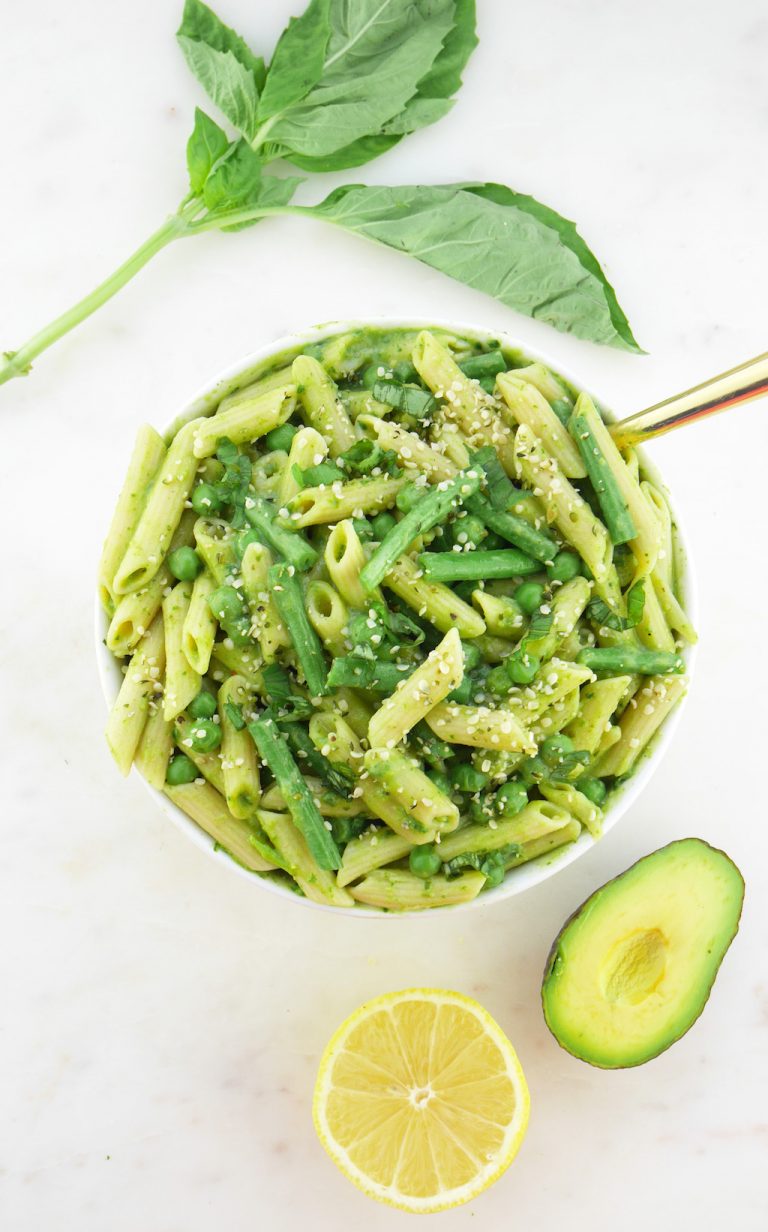 Avocado Lentil Pasta | Nutrition By Mia